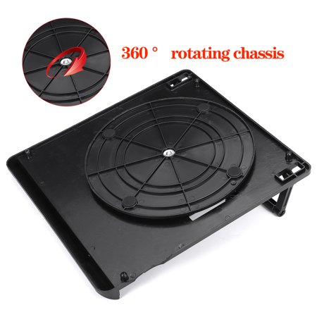 360° Rotate Laptop Stand Adjustable Computer Drawing Board Holder Base ...