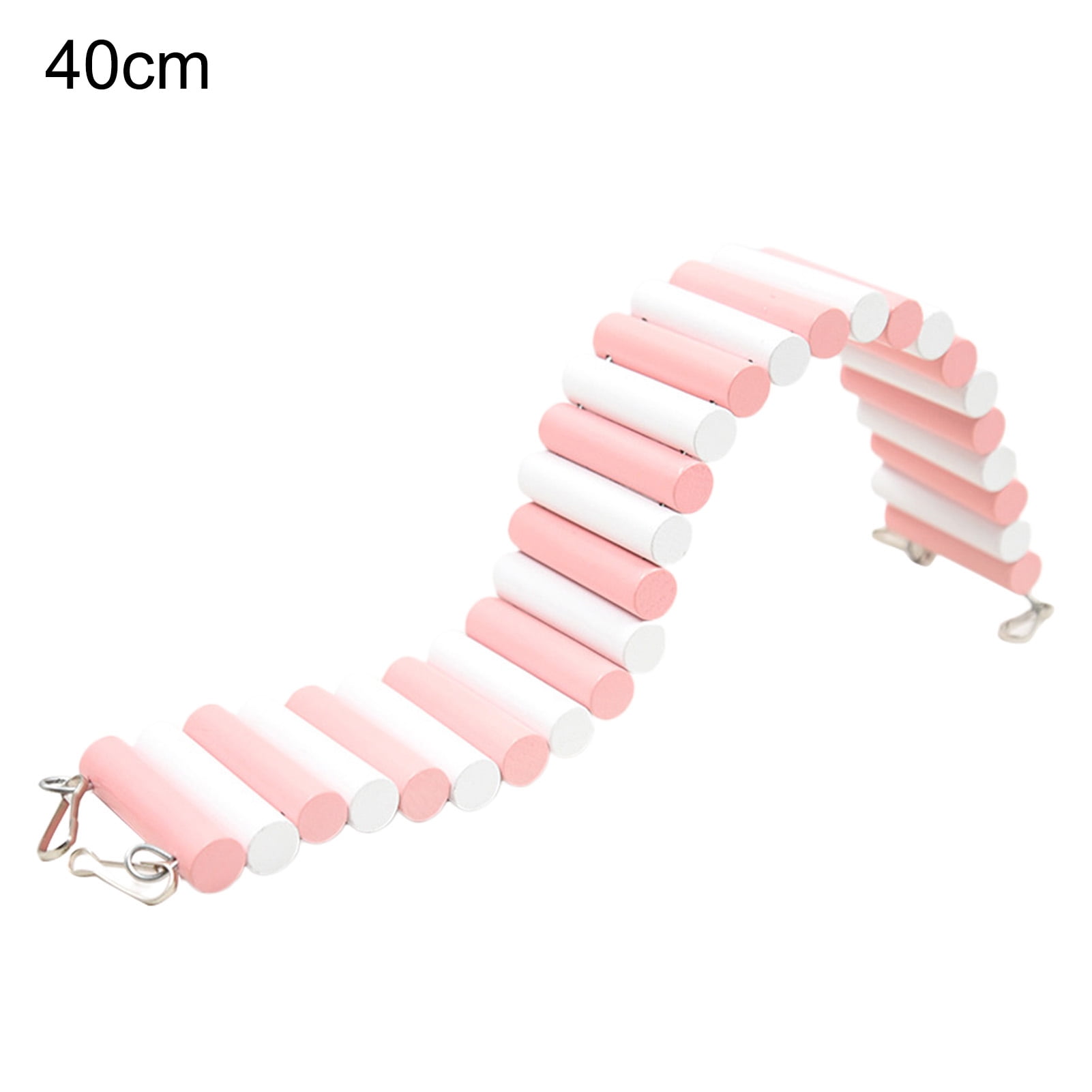 Hamster Rainbow Bridge, Flexible Bendy Climbing Ladder Hanging Wooden ...