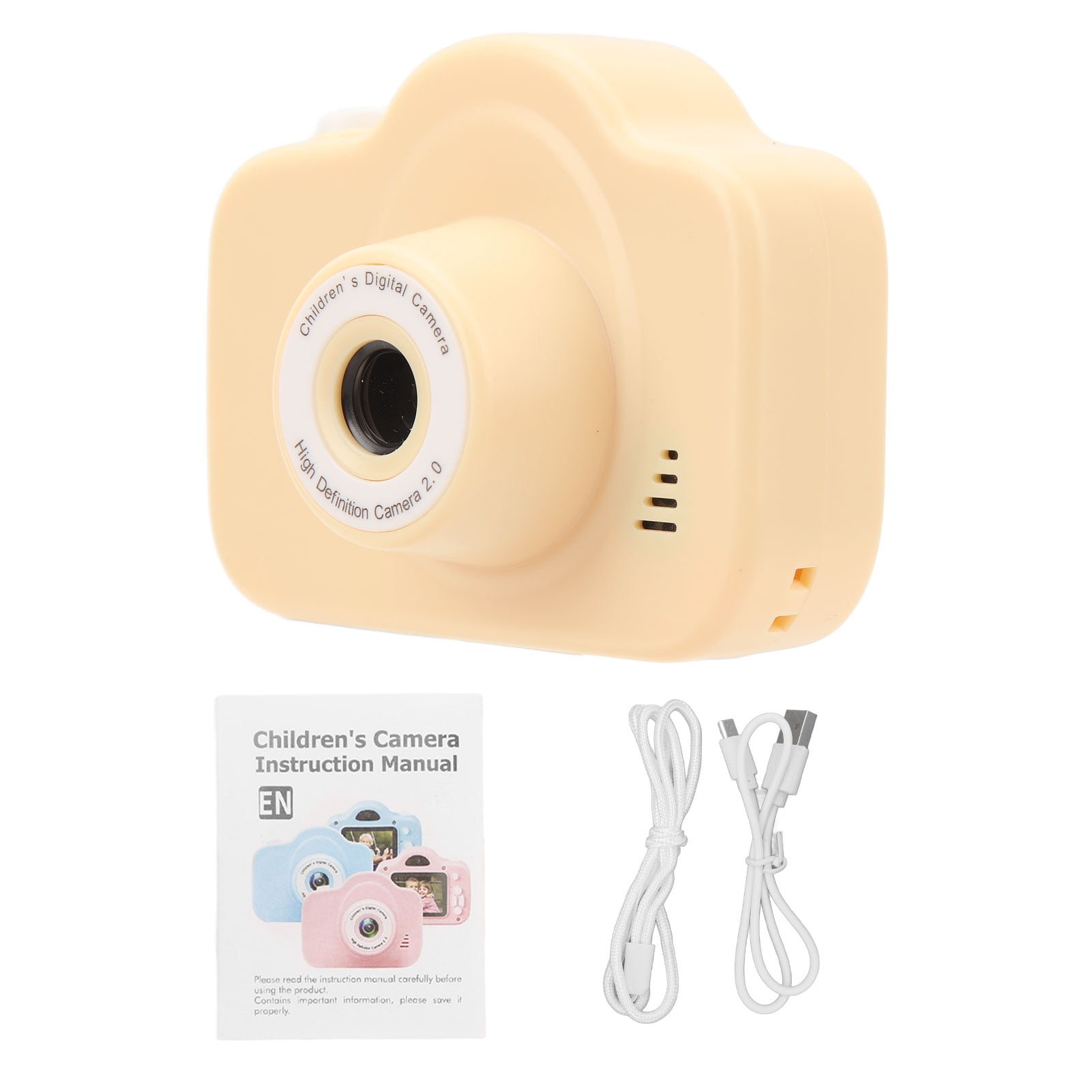 Cámara digital para niños Jadeshay 2000 W con cámara dual HD y video ...