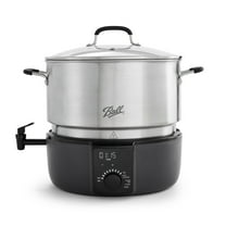 Ball FreshTECH Large Electric Water Bath Canner, Multi-Cooker and Hot ...