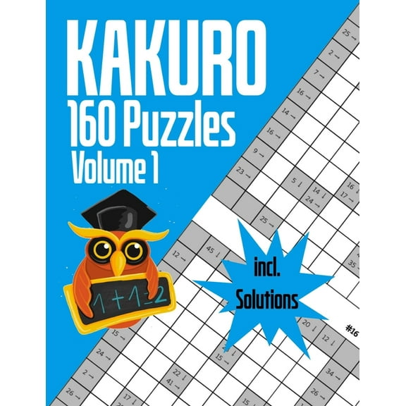 Krazydad 6x6 Kakuro Volume 1: 300 Bite-Sized Puzzles - Walmart.com