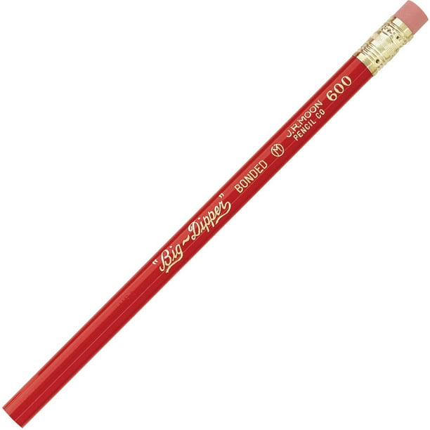 Moon Products Big Dipper Jumbo Pencil, Red - Walmart.com