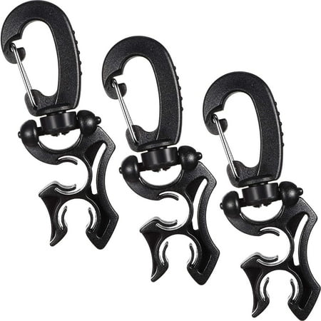 3 Pieces Scuba Diving Hose Holder Clip Scuba Diving Double BCD Hose ...