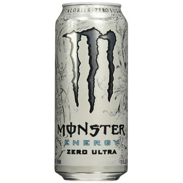(24 Cans) Monster Zero Ultra, Sugar Free Energy Drink, 16 fl oz ...