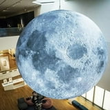 1m40in Blow Up Giant Inflatable Moon Ball With Built In LED Lights And ...