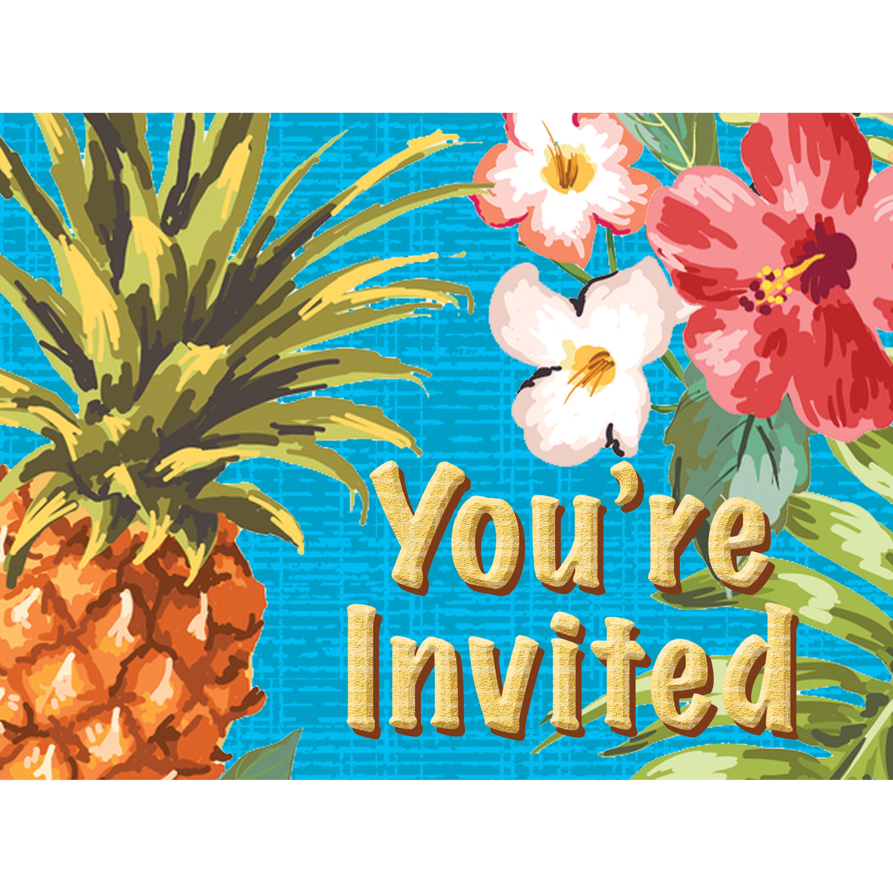 Aloha Invitations, 8 pk - Walmart.com