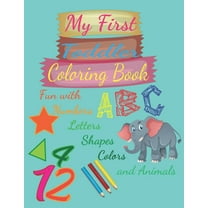 Bilingual Coloring Book For Kids: English/Spanish Learning Coloring ...