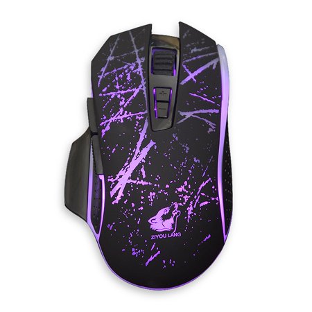 V1 Gaming Mouse Gamer Laptop PC Mice Mechanical USB Wired Plug And Play ...