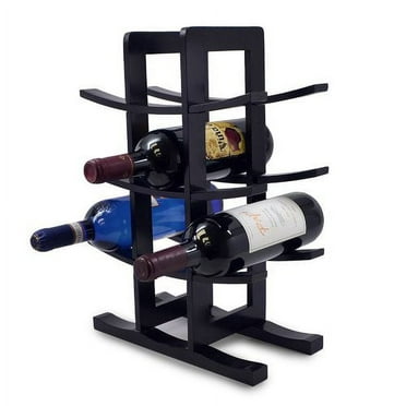 Sorbus Wall Mount Wine Rack (Holds 9 Bottles) - Walmart.com