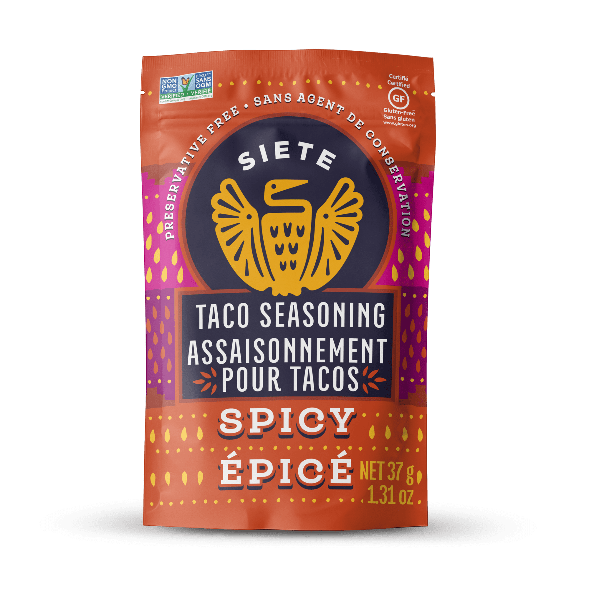 Click here for Siete Spicy Taco Seasoning 1.31 Oz prices