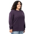 Terra & Sky Women's Plus Size Fleece Sweatshirts and Sweatpants Set, 5 ...