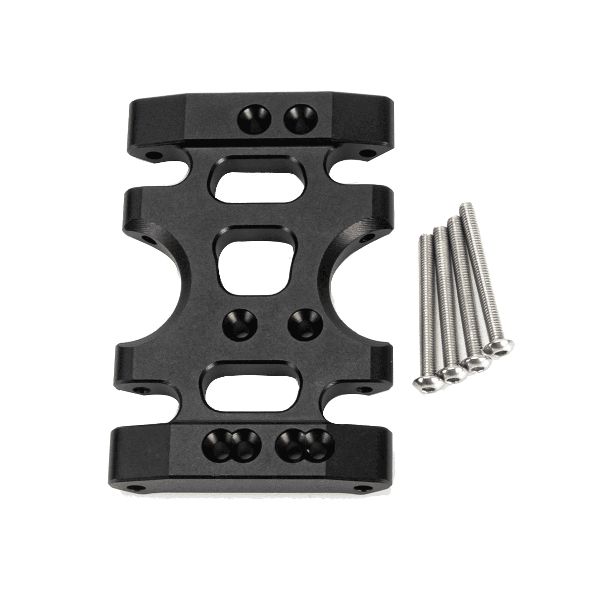 LCG Centro Inferior de Gravedad Metal Translation Skid Plate para 1/10 RC Crawler Axial SCX10 I ...