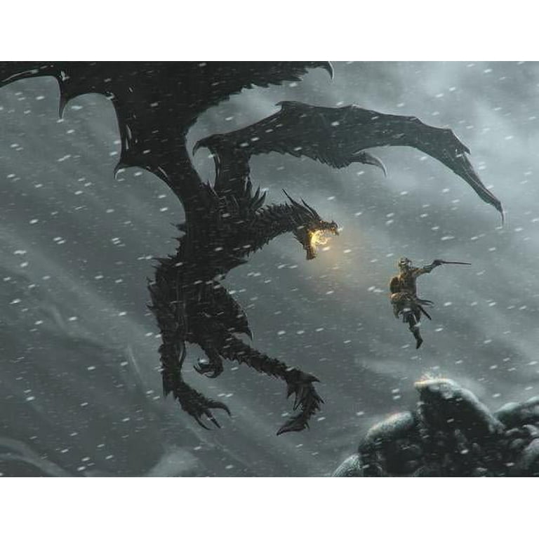 Alduin Skyrim Dragon