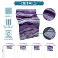 Abstract Background Table Runner, Wave Watercolor Cotton Linen Table ...