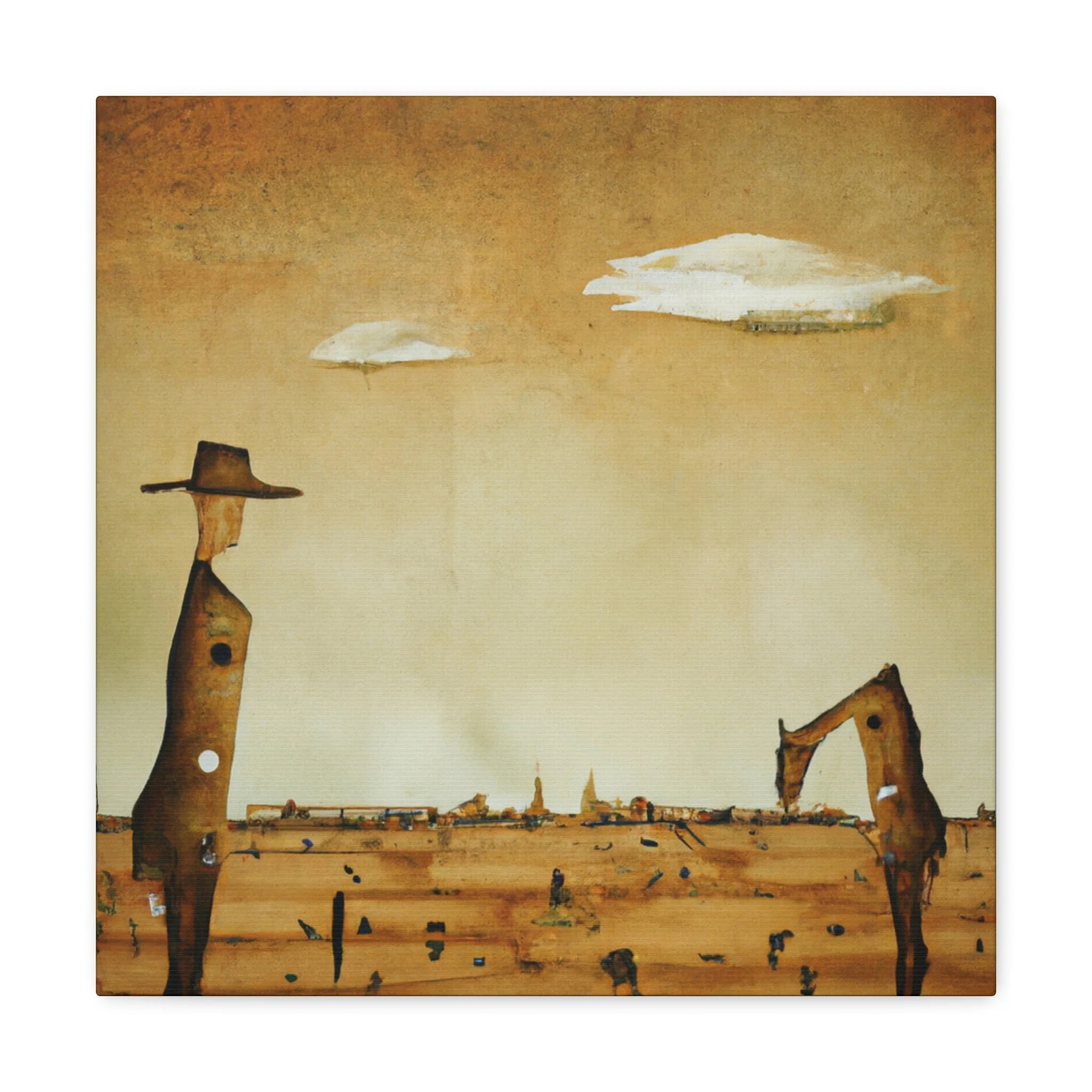 Ghost Town Spectral Dawn - Canvas - Walmart.com