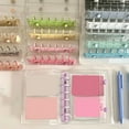 6 Rings PVC Binder Covers Card Folder Covers Water Resistant 6 Hole ...