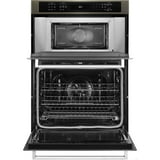 KitchenAid KOCE500ESS 30 inch Stainless Convection Wall Oven/Microwave ...