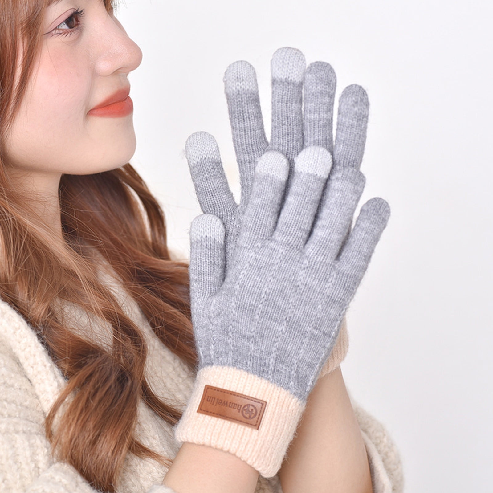 Click here for Wifklsiipg Winter Warm Touchscreen Gloves For Men... prices
