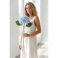 Artificial Hydrangea Flower Small Size Realistic Faux Floral Stem, High ...