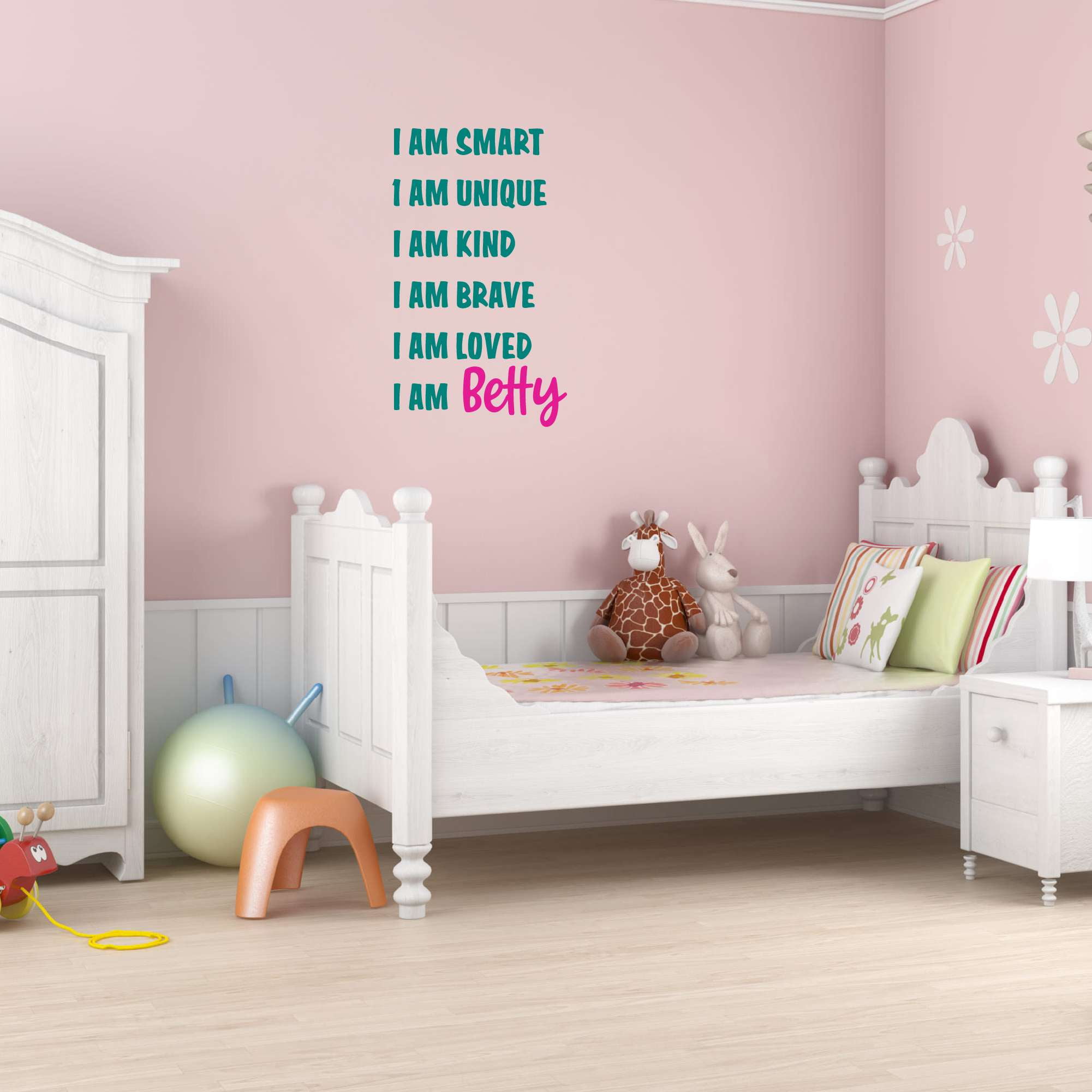 Girls I am Smart I am Unique I am Kind Inspirational Quotes & Sayings ...