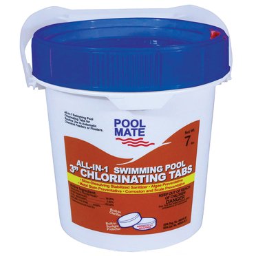 Pool Mate 3 in. All-In-1 Chlorinating Tablets for Complete Swimming ...