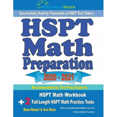 HSPT Math Preparation 2020 - 2021: HSPT Math Workbook + 2 Full-Length ...