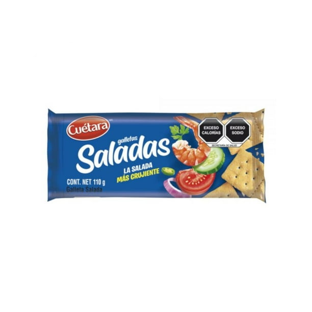 Pack de 20 Galletas Cuetara Saladas 110 gr Cuétara Saladas | Walmart en ...