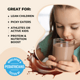 Healthy Heights Kids Protein Shake Mix, Hypoallergenic, Chocolate, 10 ...