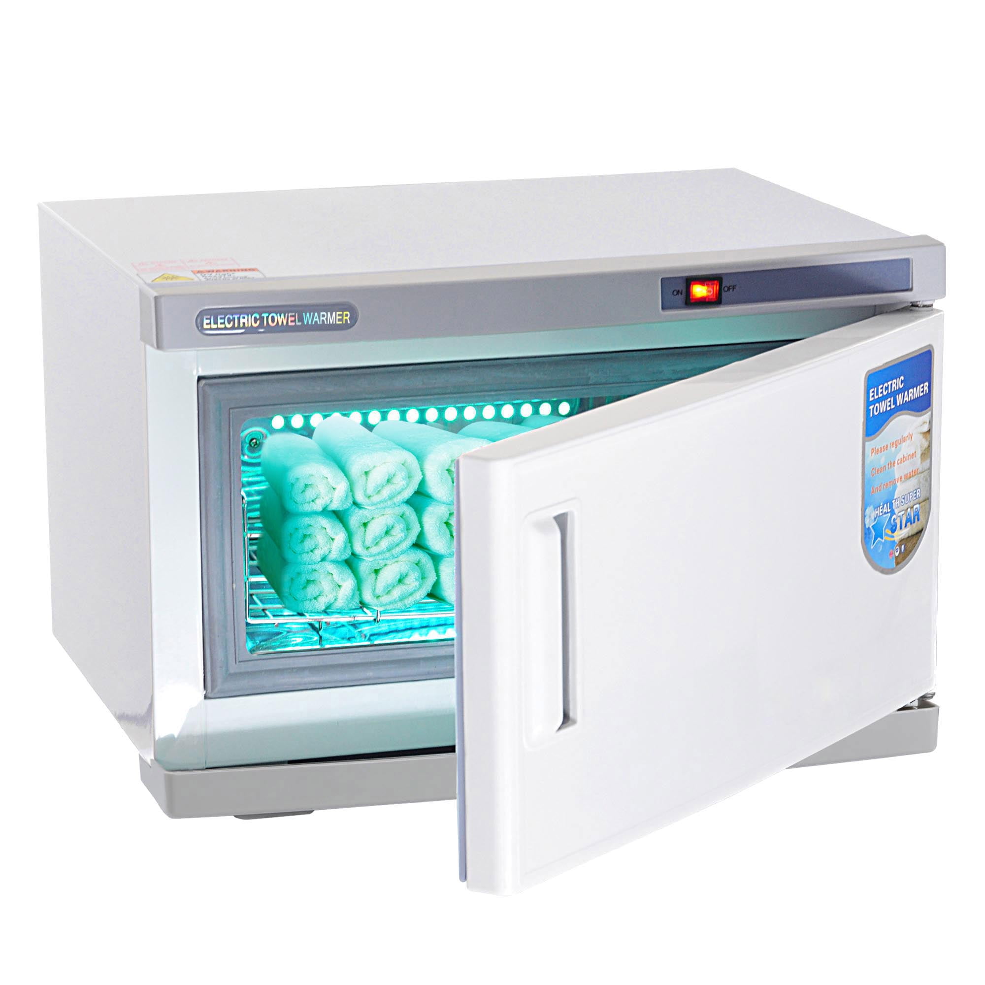 Yescom 16L 2 in 1 Hot Towel Warmer UV Sterilizer Cabinet Spa Hair ...