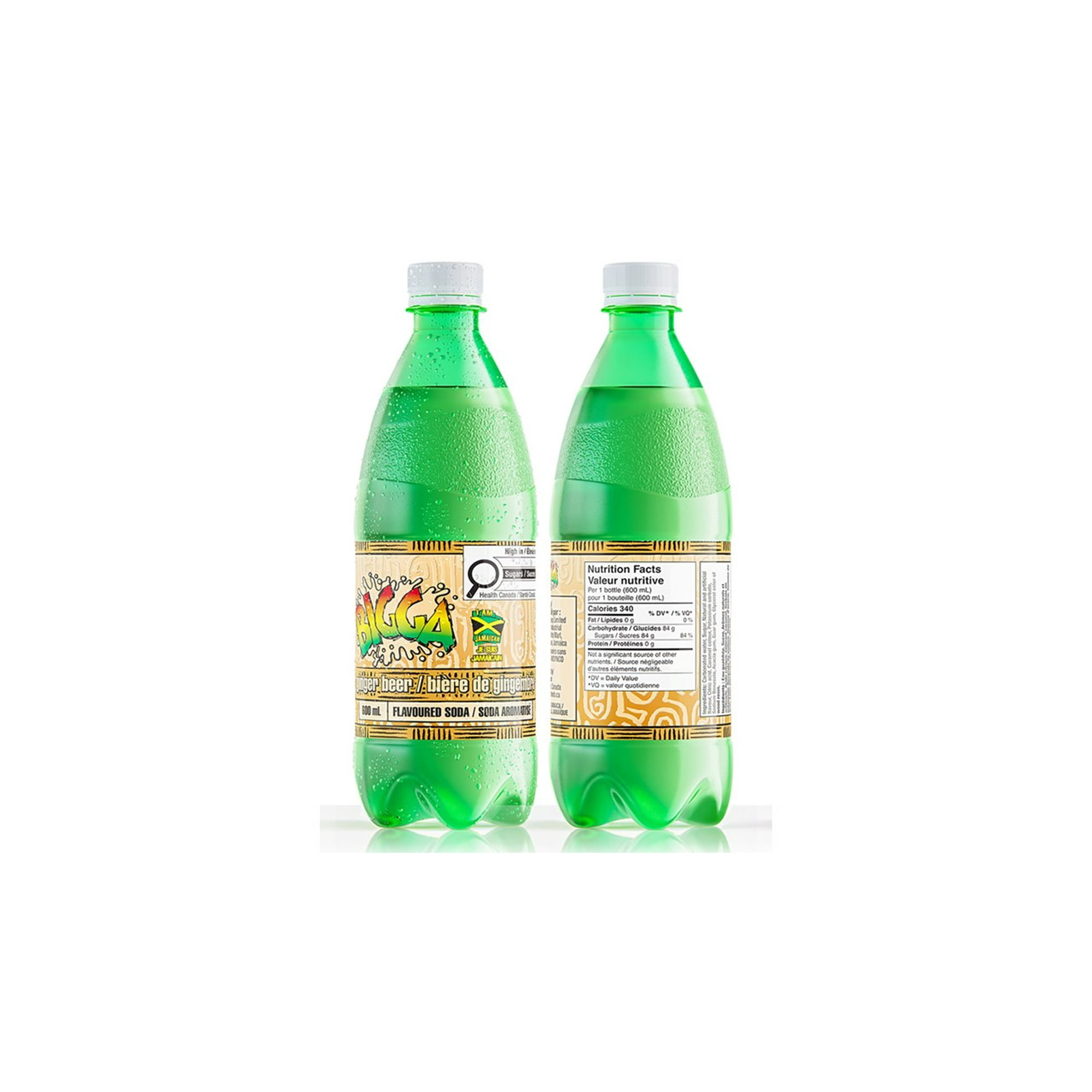 Click here for Bigga Flavoured Soda - Ginger Beer 600ml prices