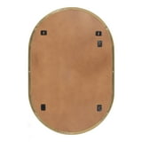 Kate and Laurel Rollo Capsule Framed Wall Mirror, Gold 20x30 - Walmart.com