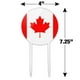 Acrylic Canada Country Flag Cake Topper Party Decoration for Wedding ...