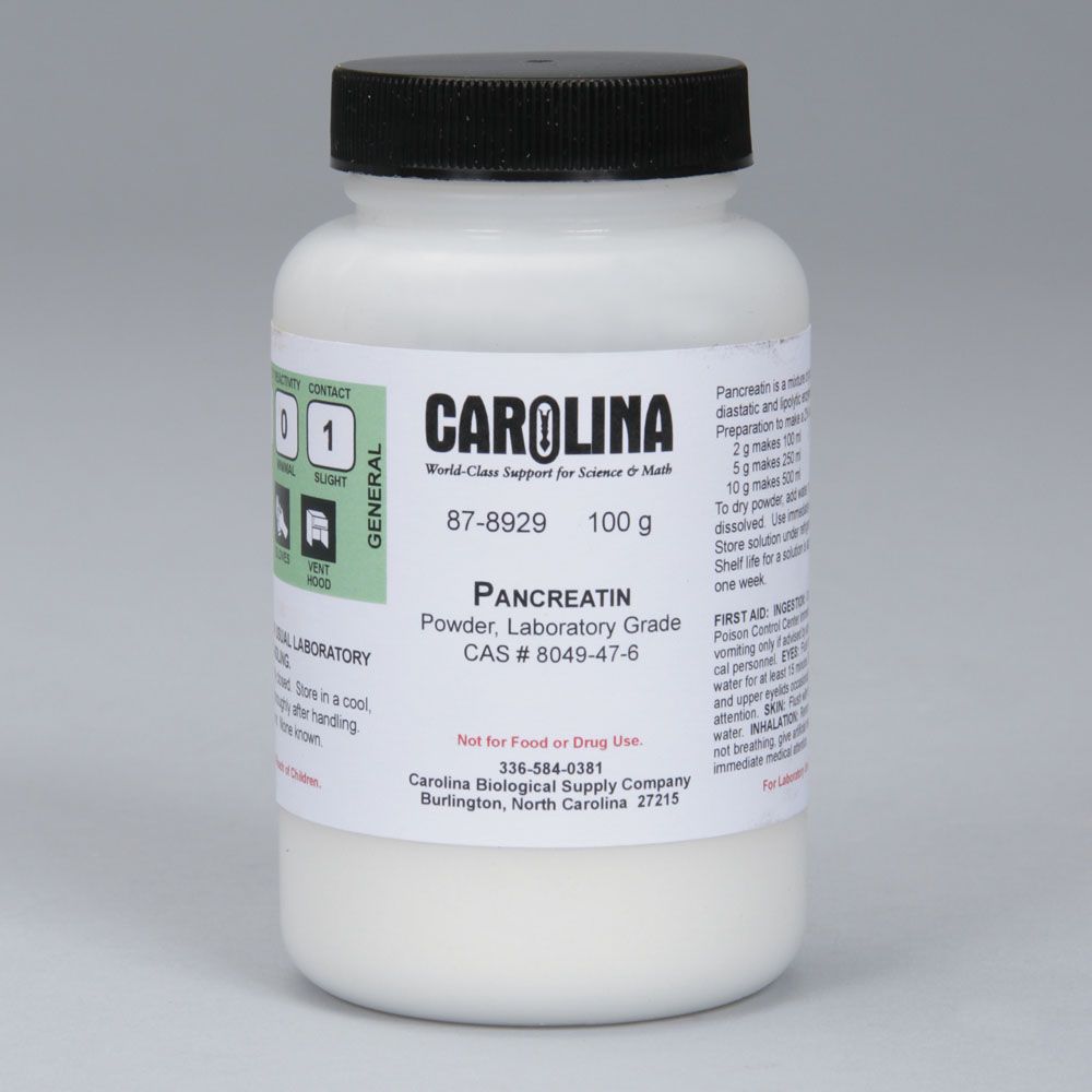 Pancreatin, Powder, Laboratory Grade, 100 G - Walmart.com