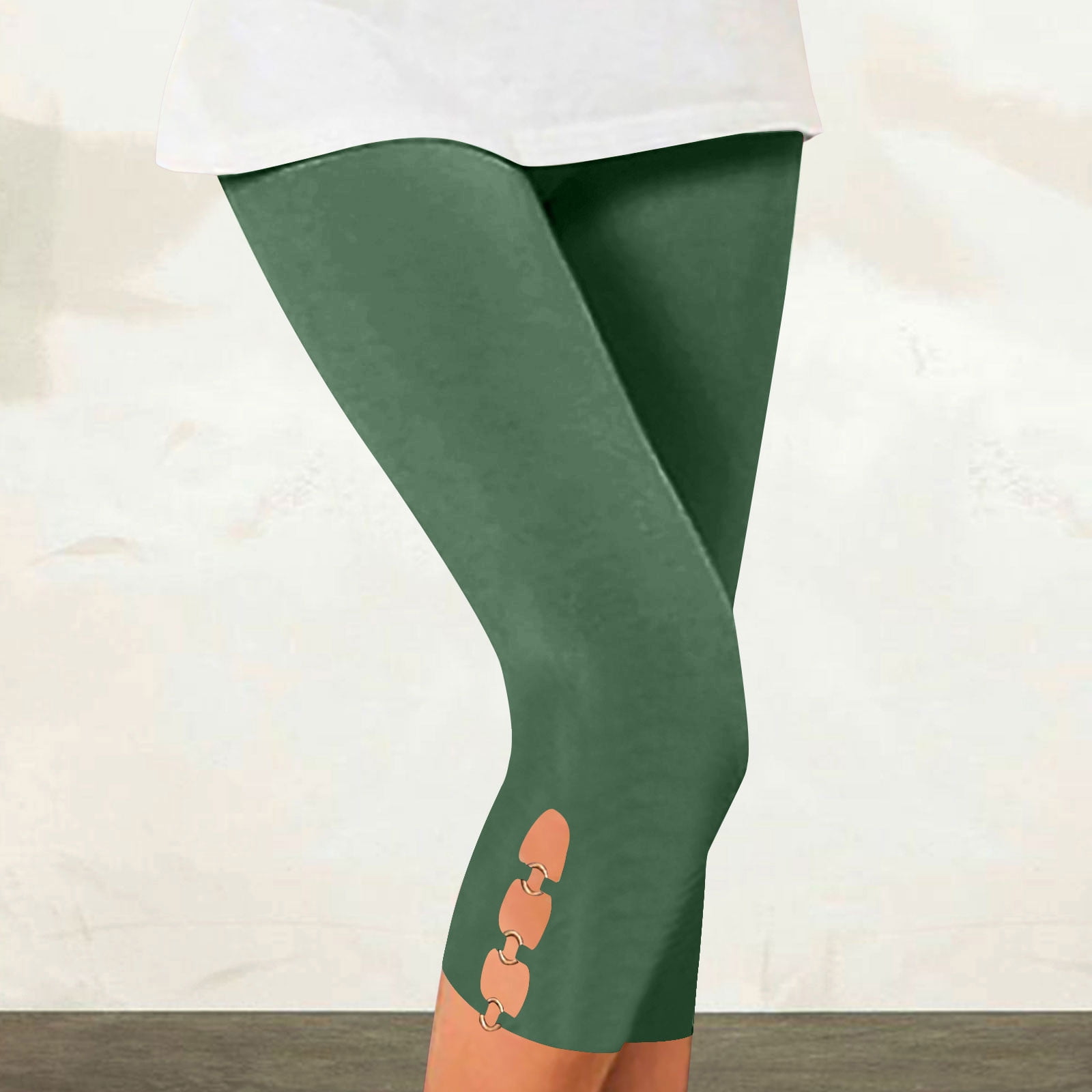 Click here for Jsaierl Capri Leggings For Women Elastic High Wais... prices