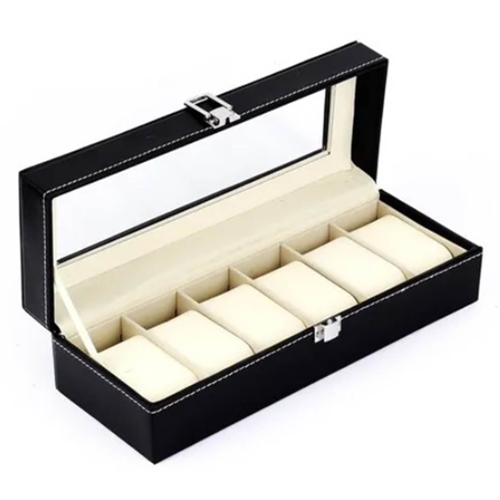 Click here for Ymiko Watch Organizer  Watch Box 6 Slot Dustproof... prices