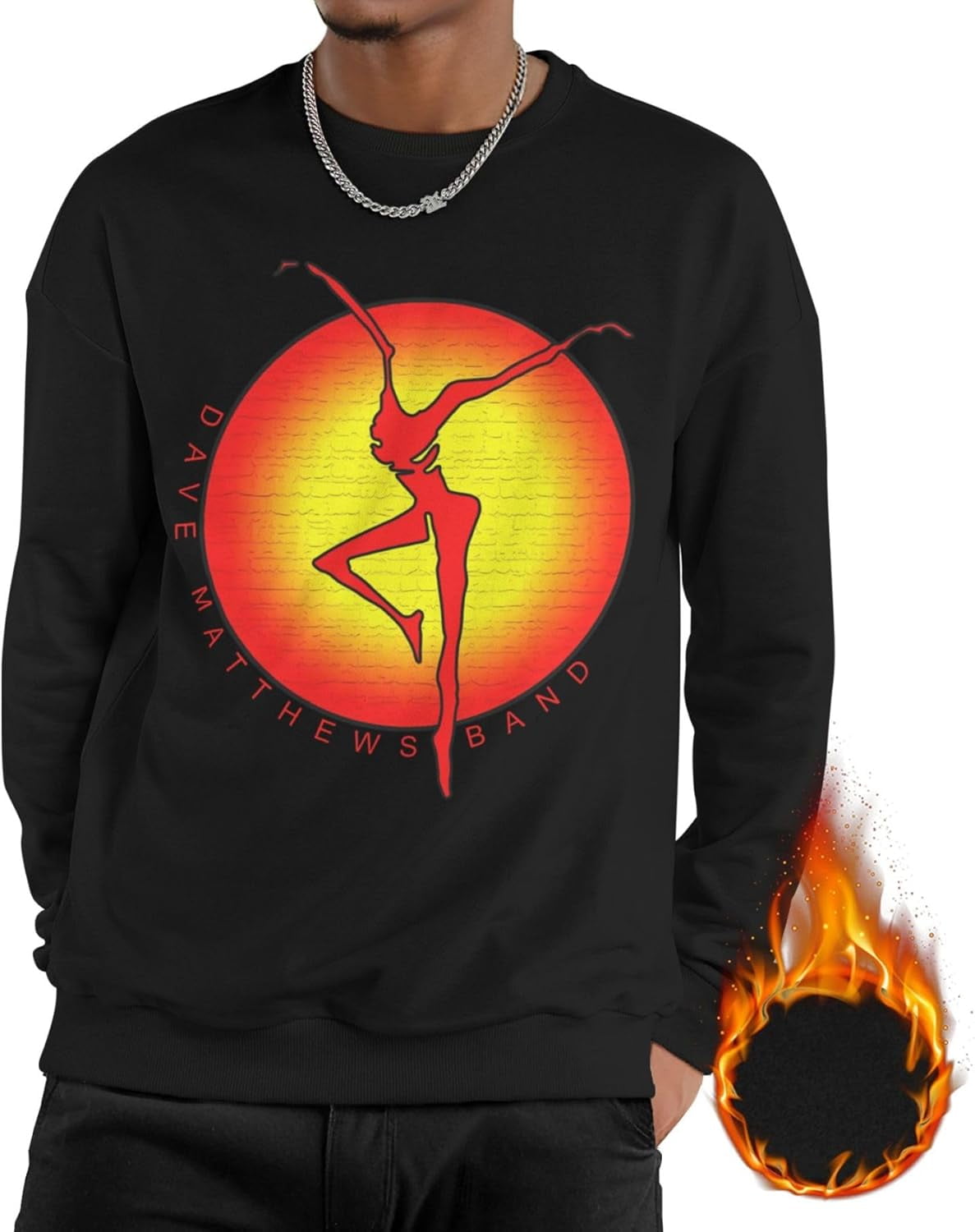Dave Rock Band Matthews Men's fleece sweatshirt for autumn winter Round ...