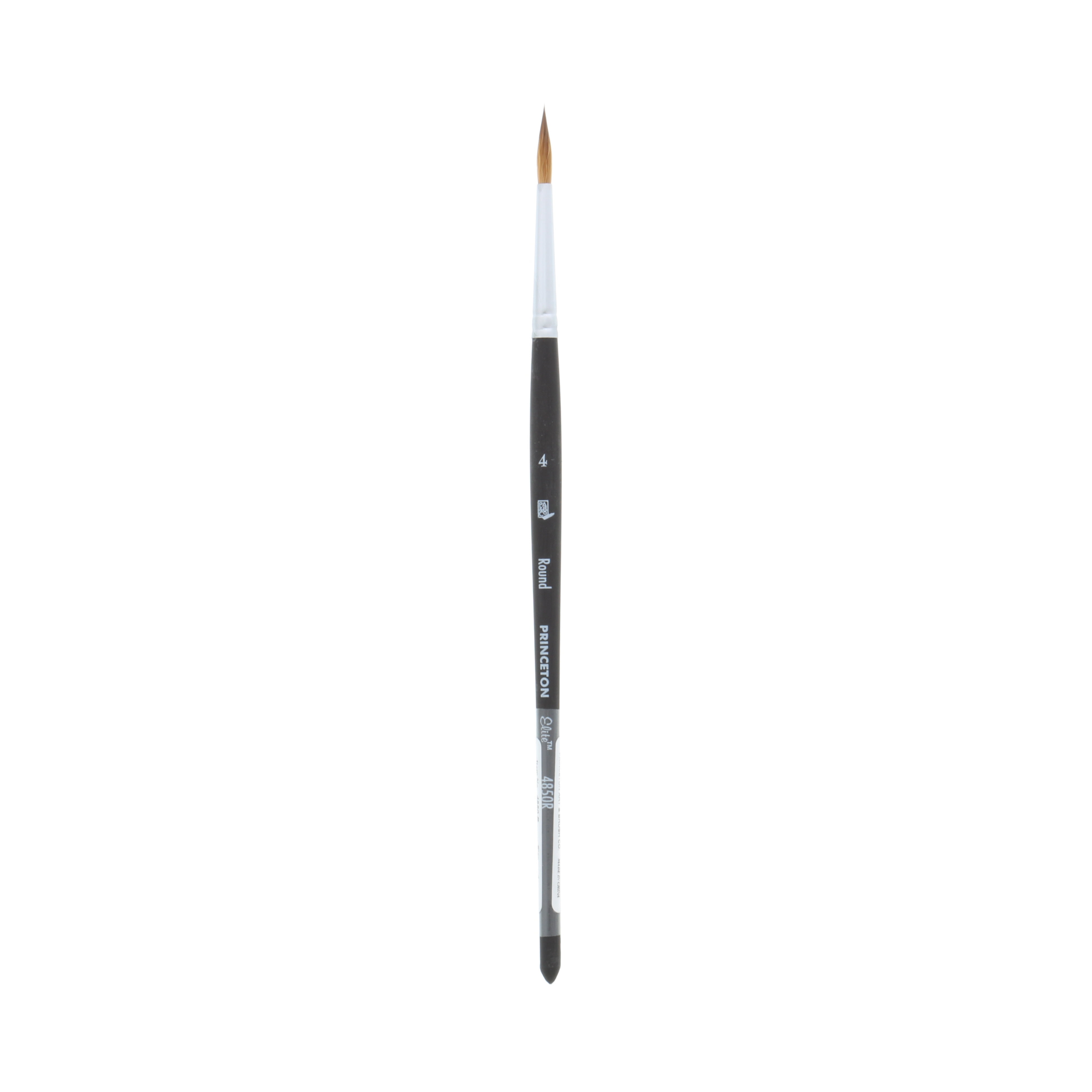 Princeton Brush Elite Synthetic Kolinsky Sable Watercolor Brush, Round ...