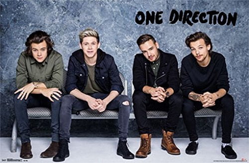 One Direction- Bench Poster New 22x34 - Walmart.com