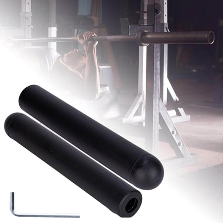 ziyahi 2 Pieces Barbell Bar Adapter Sleeve with L Shaped Wrench for ...