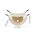 AuroraX Breathable Mesh Cat Hammock Hanging Cat Bed for Cages Summer ...
