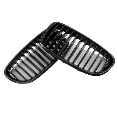 Front Grill Grille,Gloss Black Car Grille Front Bumper Grill Front ...