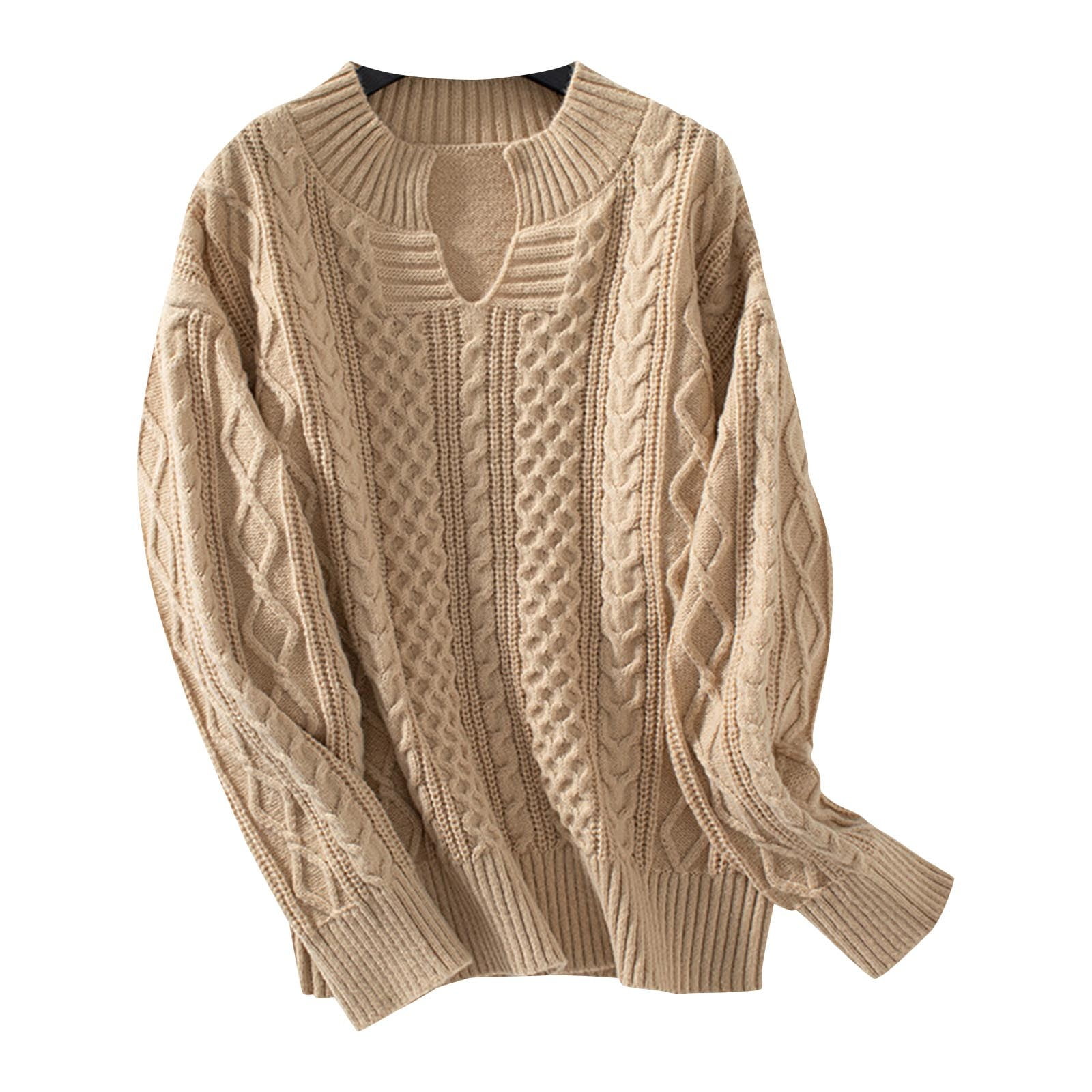 Click here for Timegard Womens Sweaters Long Sleeve V Neck Pullov... prices