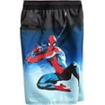 Marvel Spiderman Boys’ Rash Guard Set – Spider-Man Kids’ UPF 50+ Swim ...