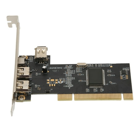 1394 Firewire Card, PCIe 3 Ports Expansion Card, With 1 Lane PCI ...