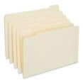 Universal File Folders, 1/5 Cut Assorted, One-Ply Top Tab, Letter ...