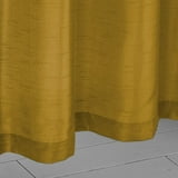Sapphire Home 2 Panel Faux Silk Solid Curtain Drapes with Rod Pocket 54 ...