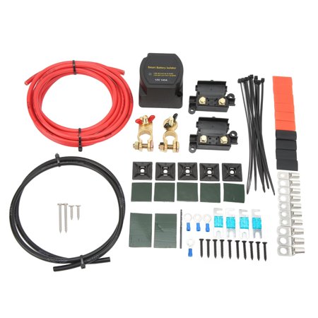 Dual Battery Isolator Kit, Strong Conductivity Voltage Split Charge Kit ...