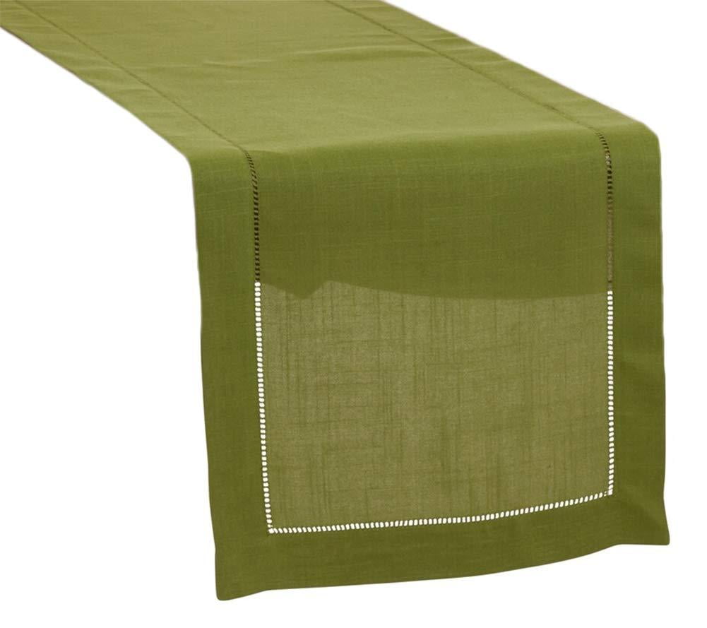 Fennco Styles Classic Hemstitch Design Table Linen Collection - Walmart.com
