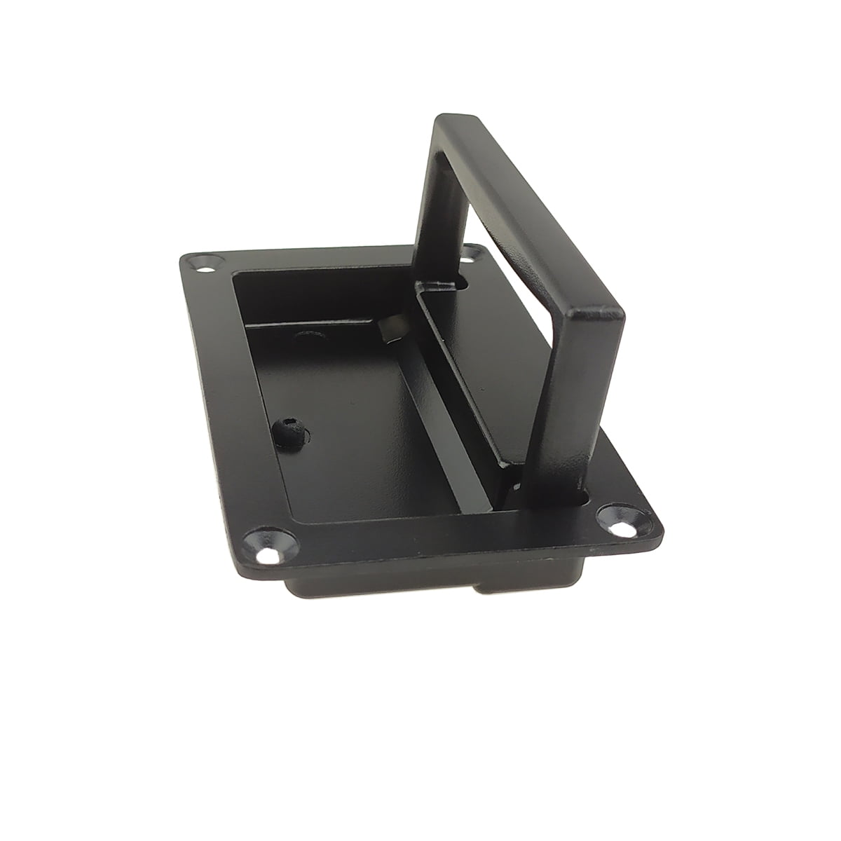 Buy Zinc Alloy Recessed Pull Handles Container Handle Black Flush Lift ...