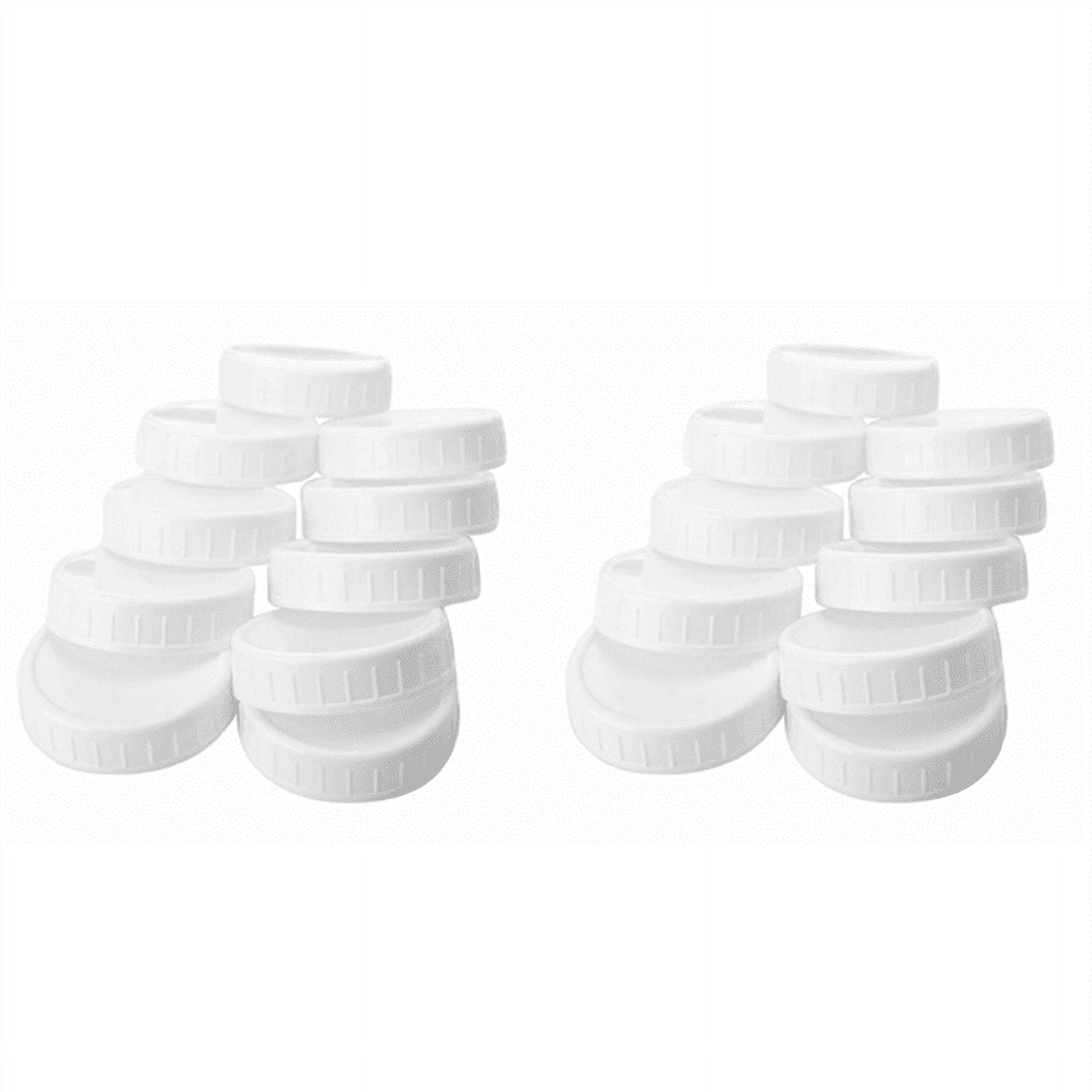 Click here for Unbranded 20pcs Plastic Storage Caps Lids Ribbed F... prices